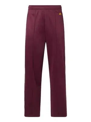 WALES BONNER Essence Jersey Track Pants - Burgundy