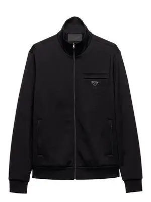 Prada Technical Cotton Blouson Jacket - Black