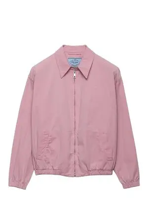 Prada Gabardine Blouson Jacket - Pink