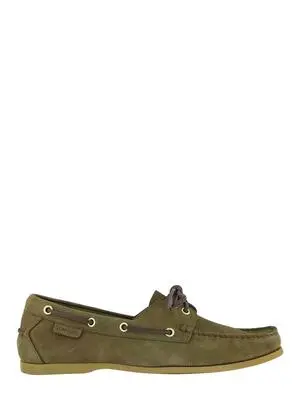 TOM FORD Robin Boat Shoes - Green