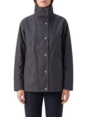 TOTEME Toteme Parachute Water-Repellent Technical Fabric Jacket Black