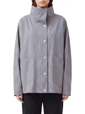 TOTEME Parachute Water-repellent Technical Fabric Jacket - Grey