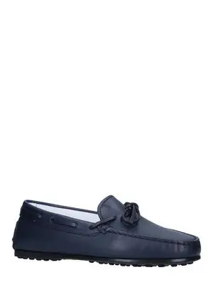 TOD'S Leather Driving Shoes - Navy