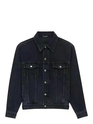 Saint Laurent Denim Jacket - Black