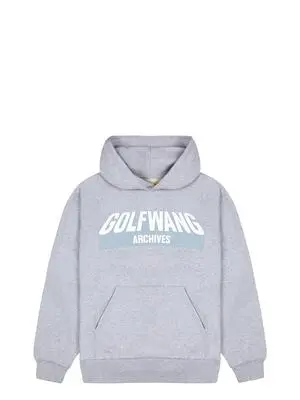 GOLF WANG Archives Fleece Hoodie - Grey