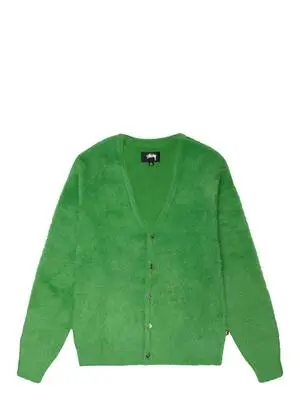 StÜssy Shaggy Cardigan - Green