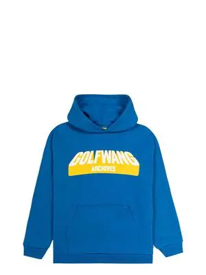 GOLF WANG Archives Hooded Sweatshirt - Blue