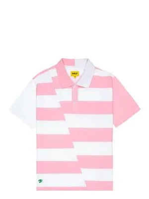 GOLF WANG Shift Short-sleeve Polo - Pink