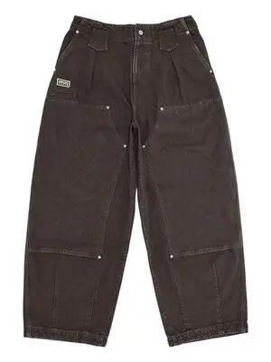 Kenzo Double Knee Pant - Brown