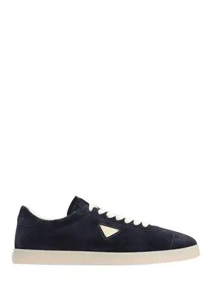 Prada Lane Suede Sneakers - Blue