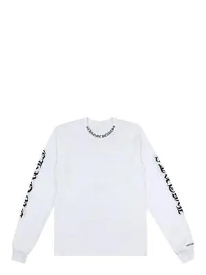 Chrome Hearts Neck Logo Long-sleeve T-shirt - White