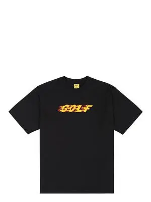 GOLF WANG Inferno Logo Tee - Black