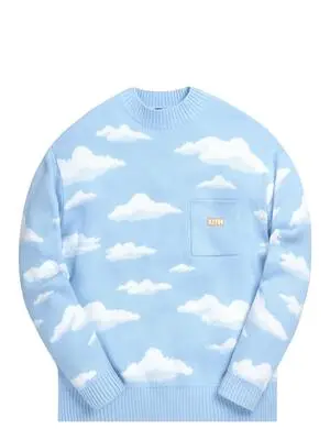 Kith For The Simpsons Cloud Intarsia Sweater - Blue