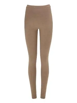 FERRAGAMO Jersey Leggings - Natural
