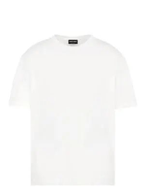 GIORGIO ARMANI Cashmere And Cotton Interlock Crew-Neck T-Shirt