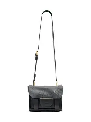 ALLSAINTS Ursa Mini Leather Crossbody Bag - Black