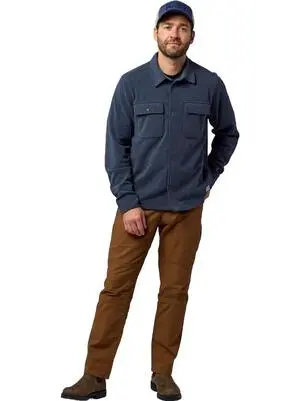 MARMOT Felton Long Sleeve Fleece Snap-up Shirt Thunderhead Heather