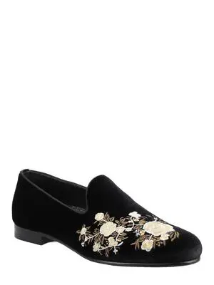Taft The Estate Slipper - Black Velvet