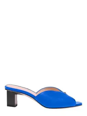 TIANNIA BARNES Tiffany Mule Sandals - Cobalt Blue