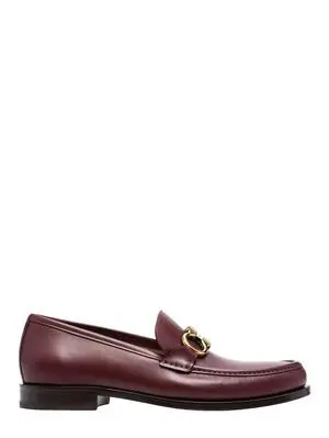 FERRAGAMO Ornament Slip-on Loafer - Purple