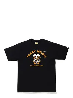 A BATHING APE Halloween Skull Baby Milo Tee Shirt - Black