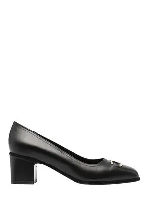 FERRAGAMO Gancini Buckle Pumps - Black