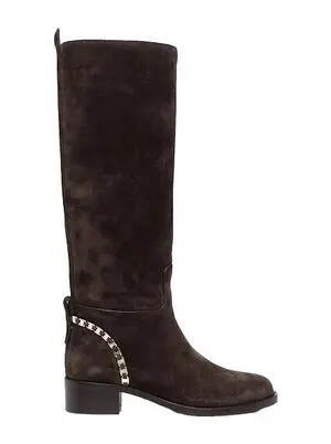 FERRAGAMO Tawnie Below-the-knee Boots - Brown