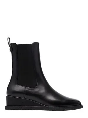 FERRAGAMO Wyatt Ankle Boots - Black