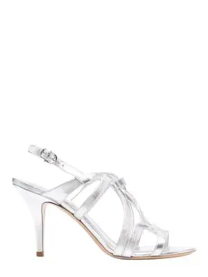 FERRAGAMO Gal 85mm Strappy Sandals - Gray