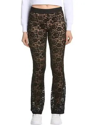 Versace Lace Leggings - Black