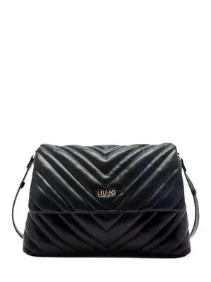 Liu Jo Quilted Shoulder Bag - Black