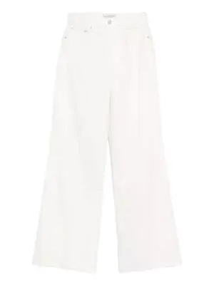 Officine Générale Romy Wide-leg Jeans - Neutrals