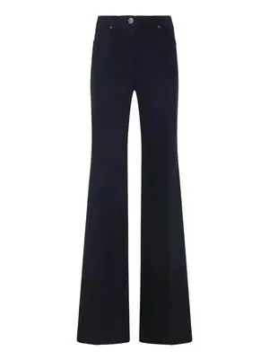 Etro Embroidered Flared Jeans - Blue