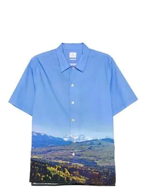 PAUL SMITH Landscape Print Shirt