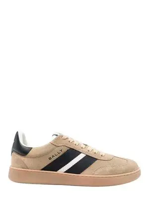 Bally Retro Crest Suede Low-top Sneakers - Brown