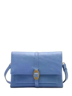 COCCINELLE Buckle-fastening Flap Shoulder Bag - Blue