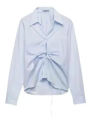PRADA Lace-Up Shirt