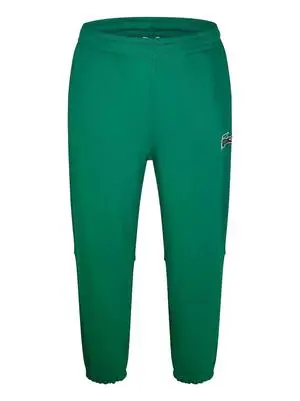 Lacoste Logo-embroidered Cuffed Joggers - Green