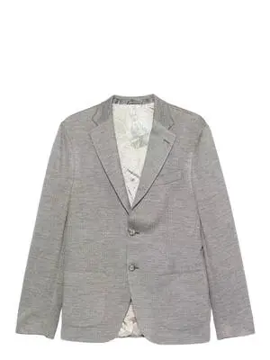 Etro Two-button Patch-pocket Blazer - Grey