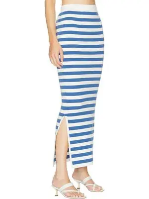 Posse Ari Skirt - Blue Stripe