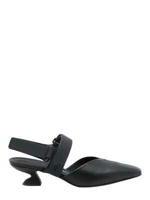 FERRAGAMO Square Toe 45mm Pumps - Black