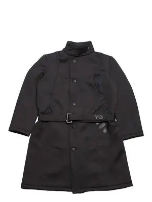 Adidas Y-3 Fs Coat Jacket - Black
