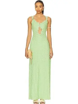 Waimari Maea Maxi Dress - Green
