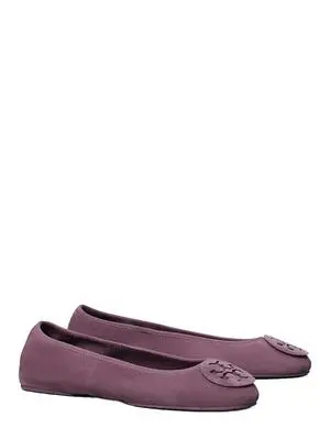 Tory Burch Reva Travel Ballet Flats Mauve/mauve