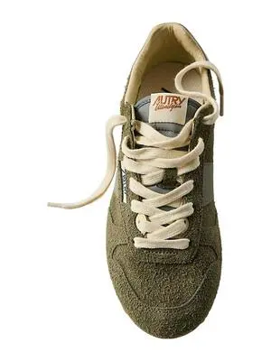 AUTRY Windspin Low Suede Sneakers - Moss