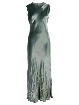 Alberta Ferretti Sleeveless Maxi Dress - Green