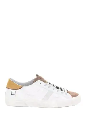 D.a.t.e. Leather Panelled Low-top Sneakers - White