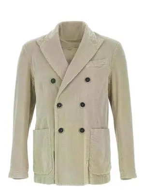 Barena Venezia Double-breasted Corduroy Blazer - Neutrals