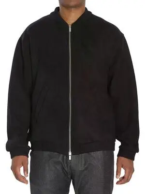 Barena Venezia Zip-front Bomber Jacket - Black