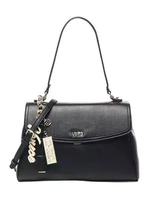 V°73 Flap Shoulder Bag - Black